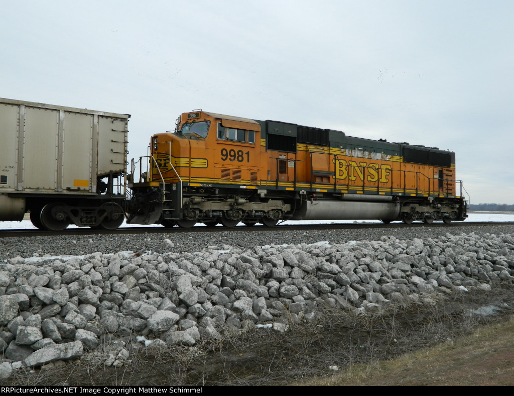 BNSF 9981 - DPU